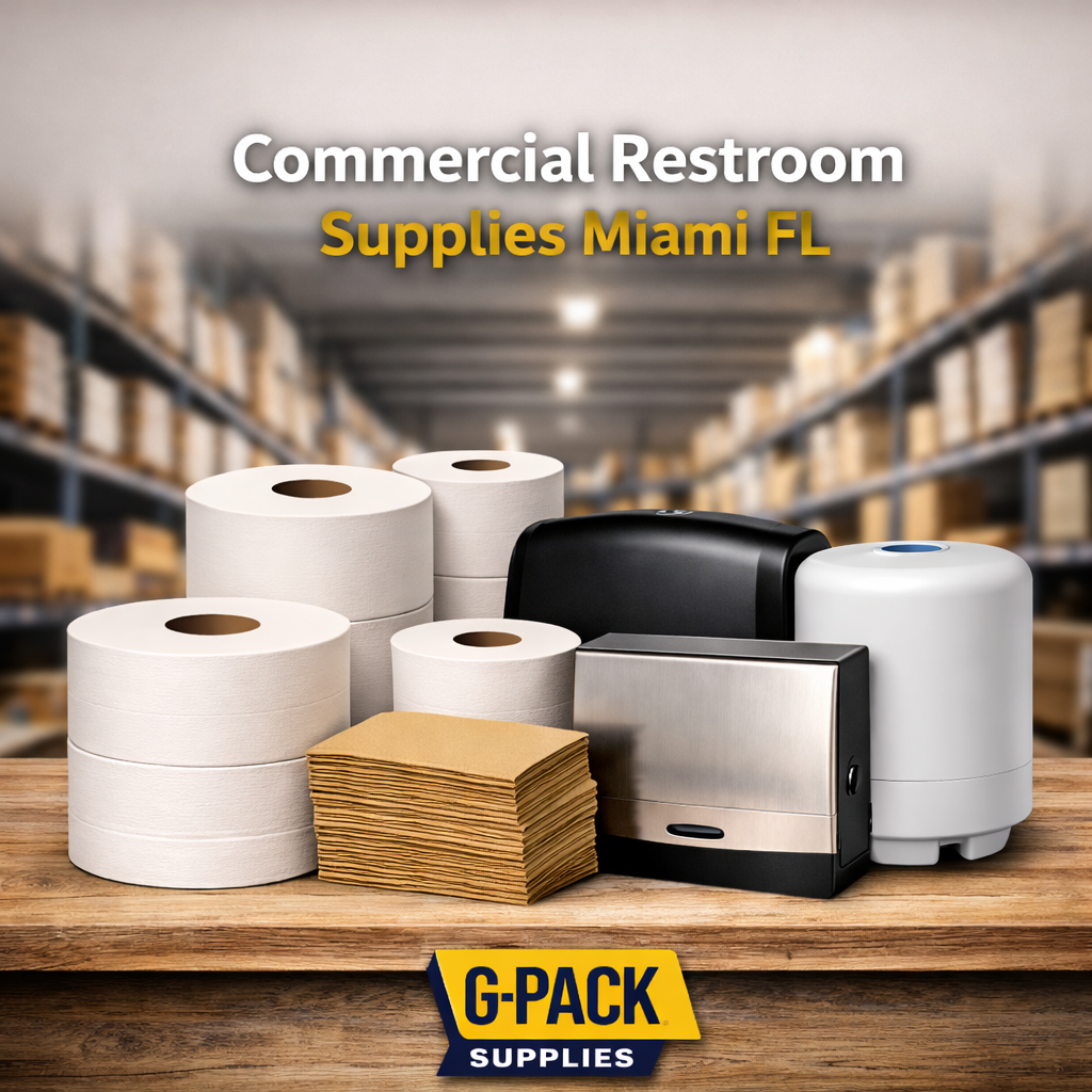 Commercial Restroom Paper Supplies Jumbo Rolls Towels – Gpack Supplies