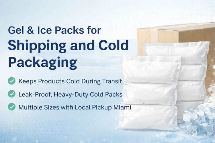 Gel Packs & Ice Packs 8 oz & 16 oz for Cold Shipping – Gpack Supplies