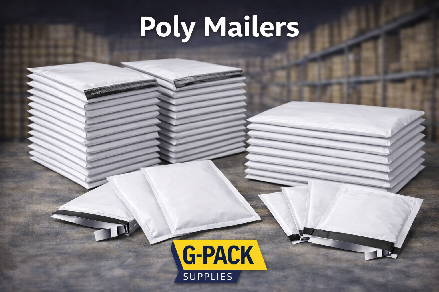 Poly Mailers & Envelopes – Gpack Supplies
