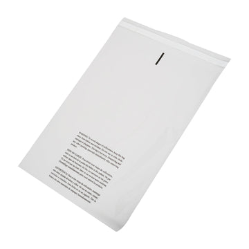 Clear Poly Bags with Suffocation Warning | Gpack Supplies